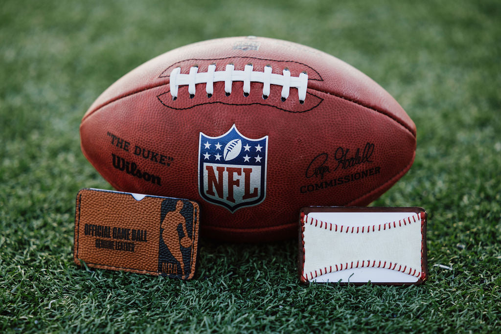 Custom Football Wallet - Use Your Ball – Gridiron Goods